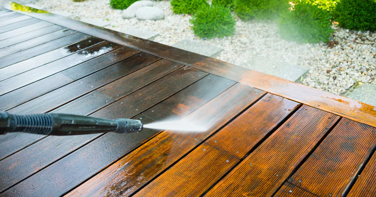 Revitalize Your Deck: A Pressure Washing Tutorial - Next Level Window ...