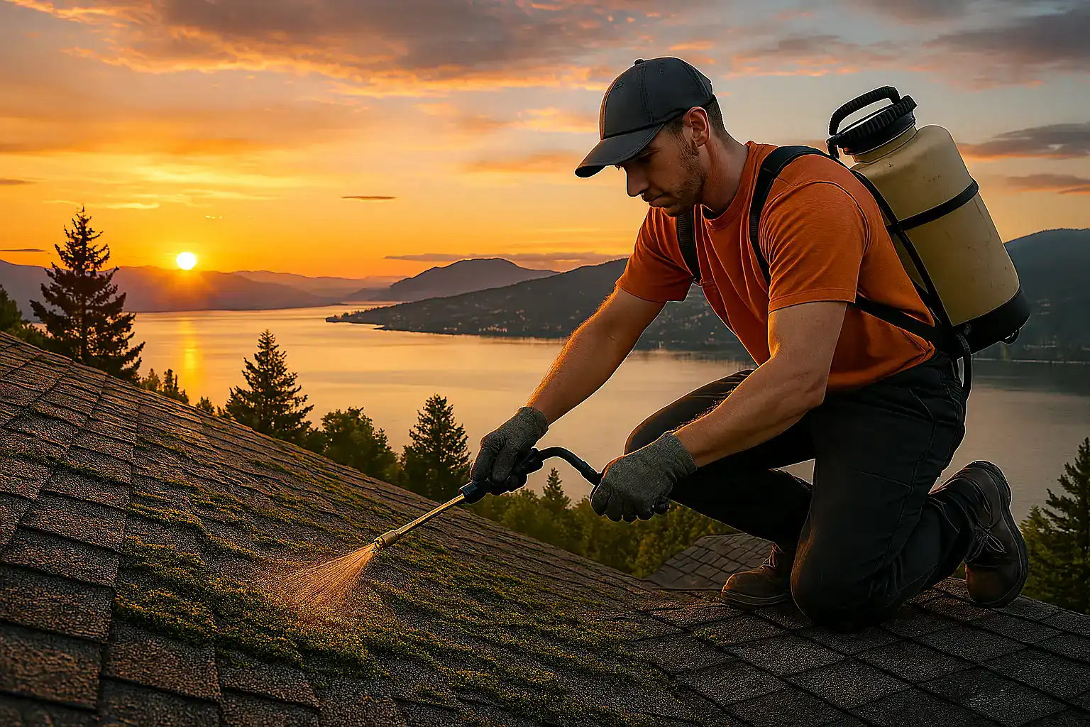 Moss Removal Lake Country BC | #1 Trusted Proven Solution